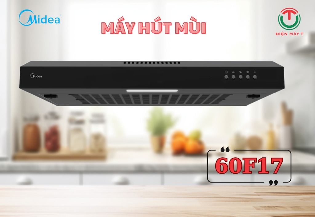 Máy hút mùi Midea 60F17 - Hàng chính hãng | Điện Máy T