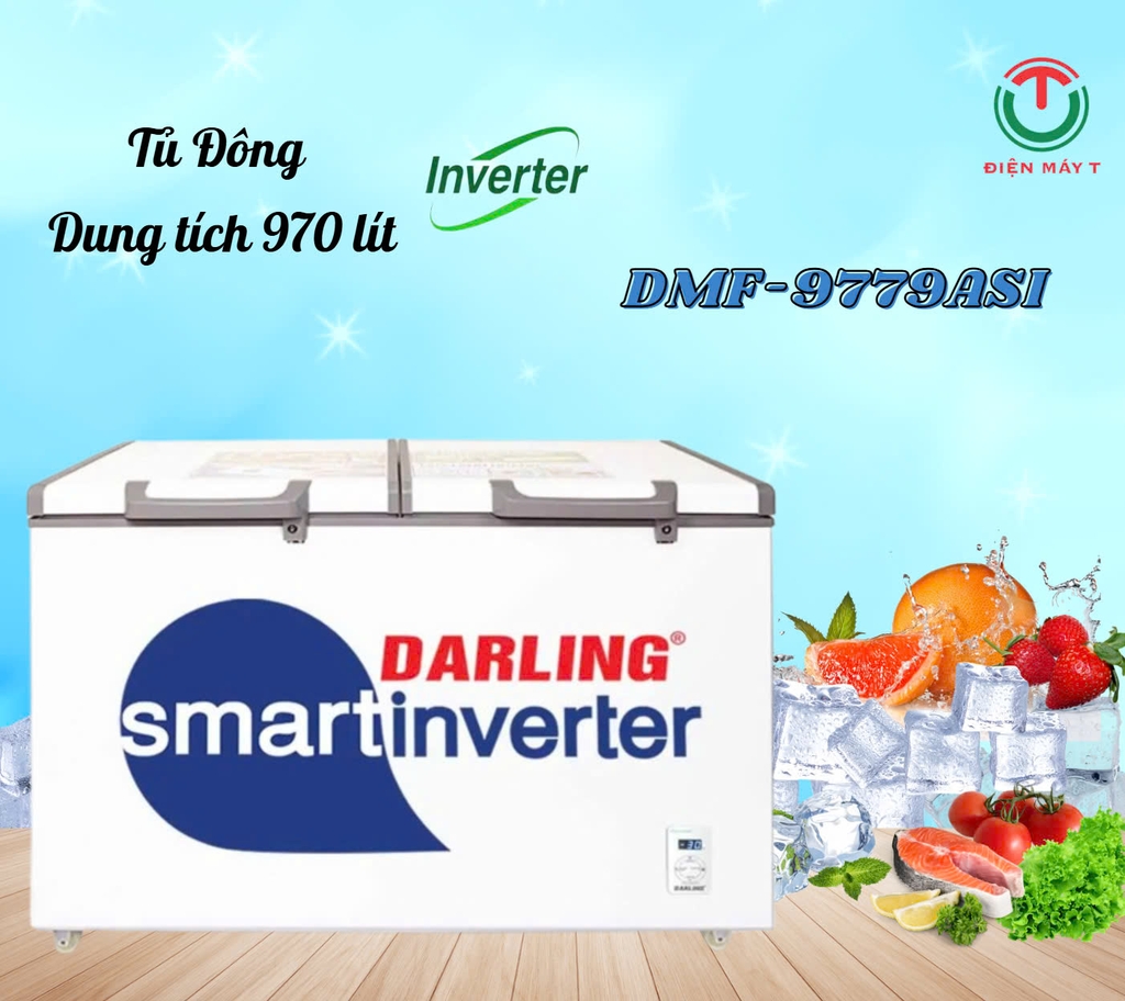 Tủ đông 1 ngăn Smart Inverter Darling 970L DMF-9779ASI | Điện Máy T