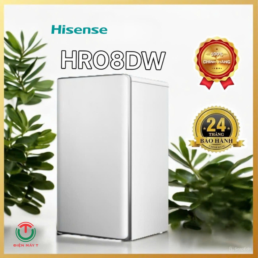 Tủ lạnh mini Hisense 82 Lít HR08DW | Điện Máy T