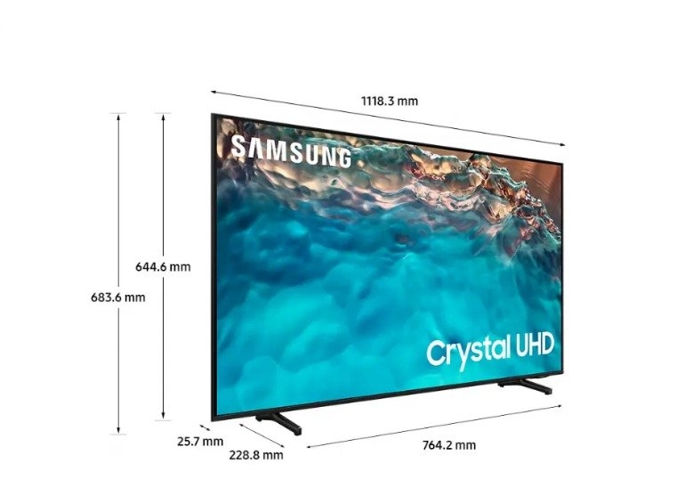 Smart Tivi Samsung 4K Crystal UHD 50 inch UA50BU8000 | Điện Máy T