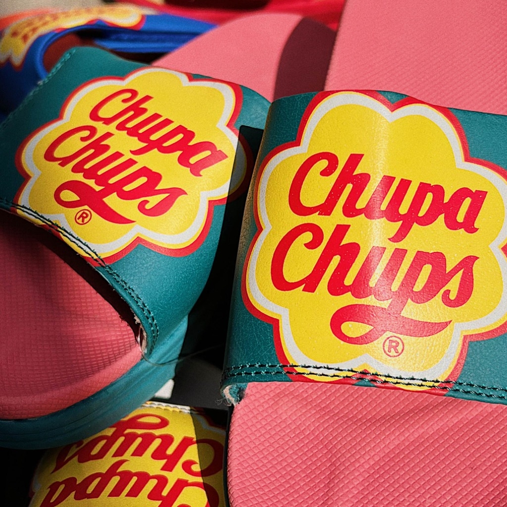 SHOOPEN X CHUPA CHUPS SLIPPERS GREEN - AFDU79S02 | ALL ABOUT KOREA