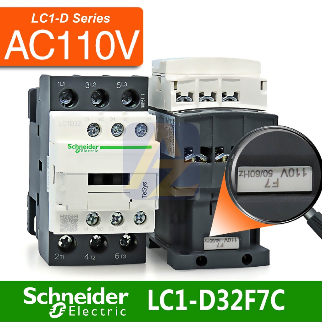 Khởi động từ Schneider LC1-D Series | Tự động hóa Az