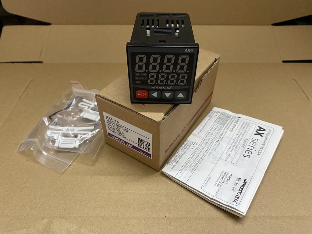 Bộ điều khiển nhiệt độ Hanyoung AX4-1A AX9 | Tự động hóa Az