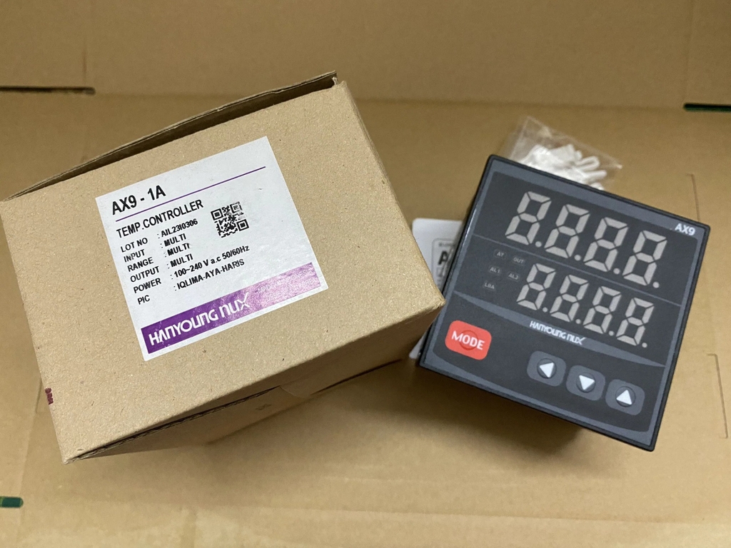 Bộ điều khiển nhiệt độ Hanyoung AX4-1A AX9 | Tự động hóa Az