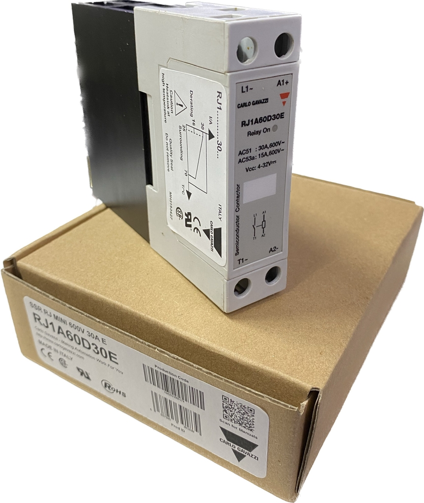 Carlo Gavazzi RJ1A60D30E SSR Rơ le bán dẫn 30A 600V | Tự động hóa Az