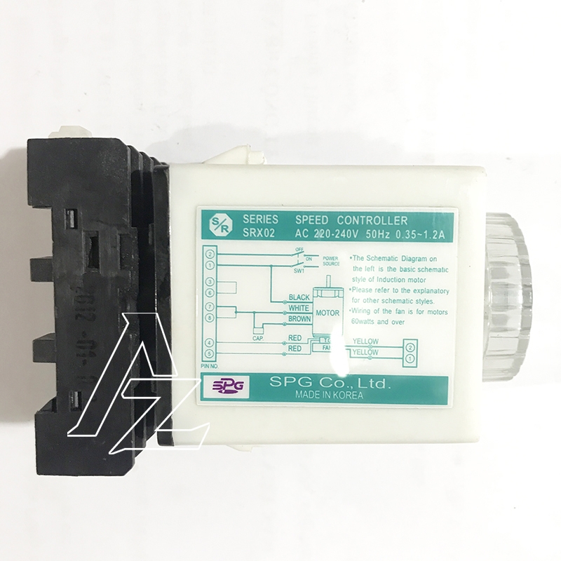 Bộ điều khiển tốc độ động cơ SPG SRX02 | Tự động hóa Az