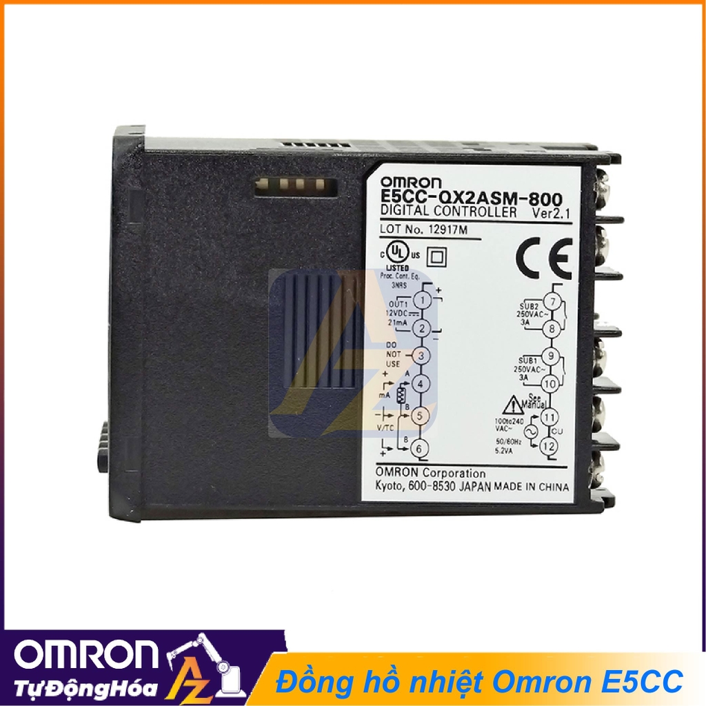 Omron E5CC-QX2ASM-800 | Tự động hóa Az