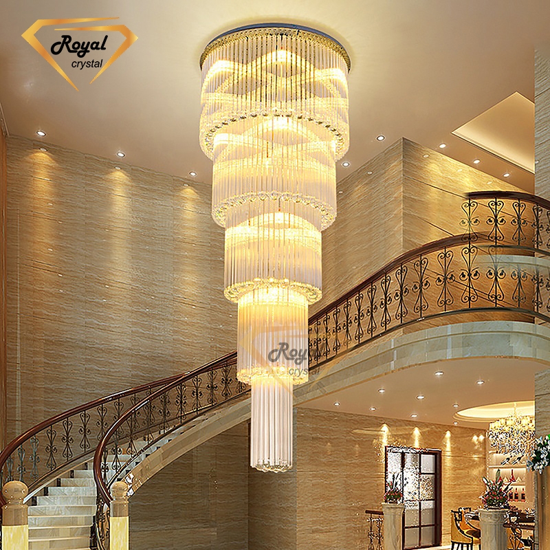 Đèn pha lê thông tầng TT 016 ROYAL CRYSTAL