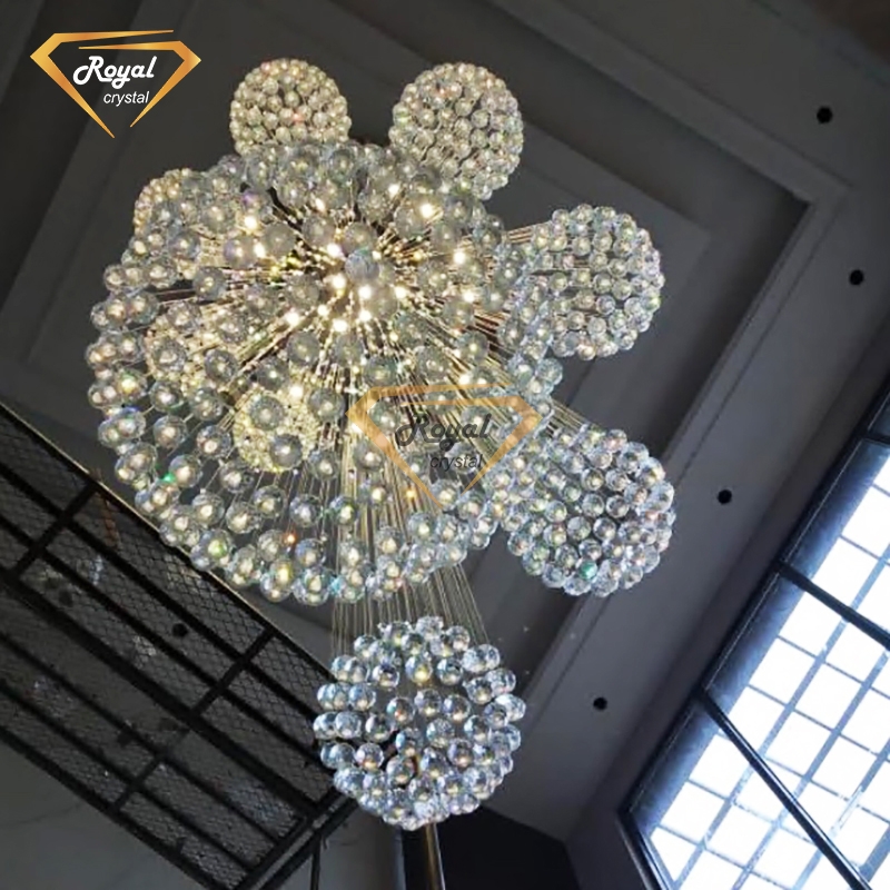 Đèn pha lê thông tầng TT 036 ROYAL CRYSTAL
