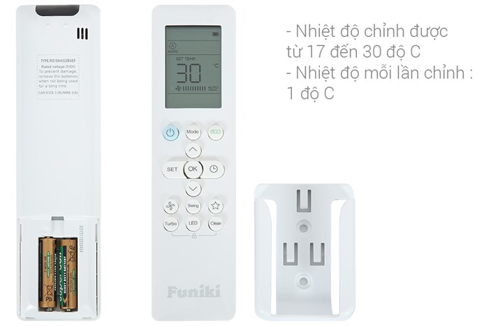Điều hòa Funiki Inverter 1 HP HIC09TMU.ST3 làm lạnh nhanh