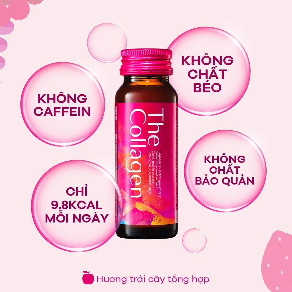 Nước Bổ Sung Collagen Cao Cấp The Collagen 50ml Lốc 10 Daddy Mart