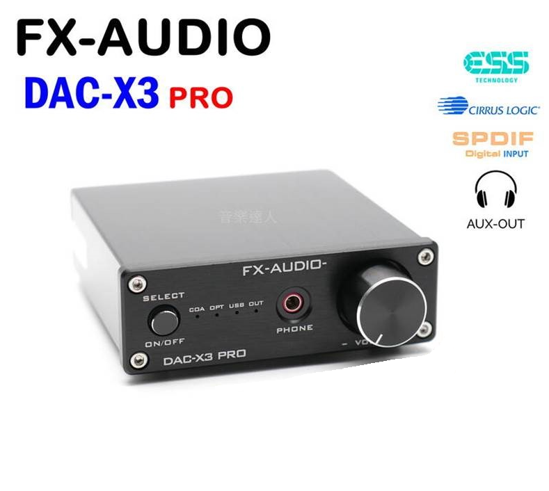 Bộ Giải Mã Audio DAC Fx Audio X3 Pro | Bình Dương Audio