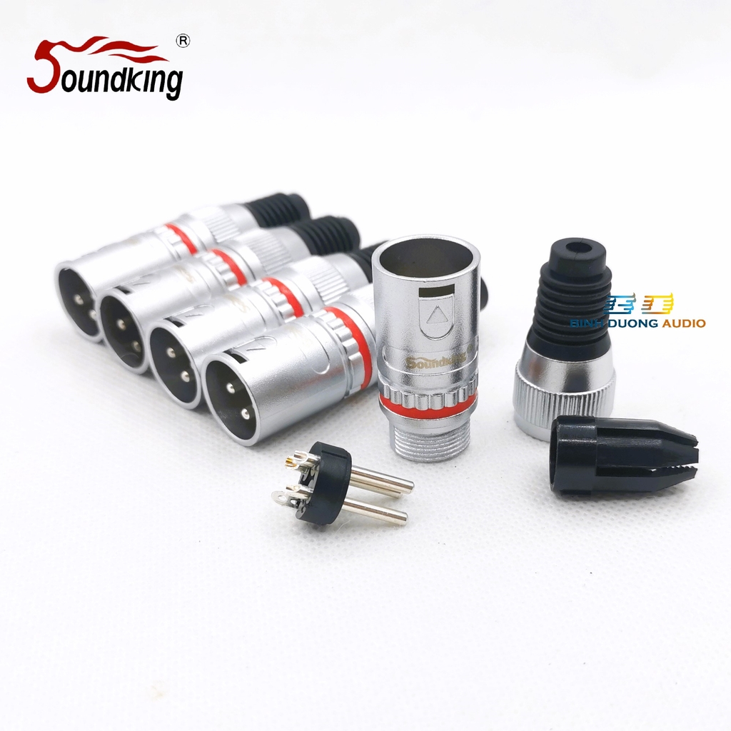 Jack Canon XLR Soundking CA528 | Bình Dương Audio