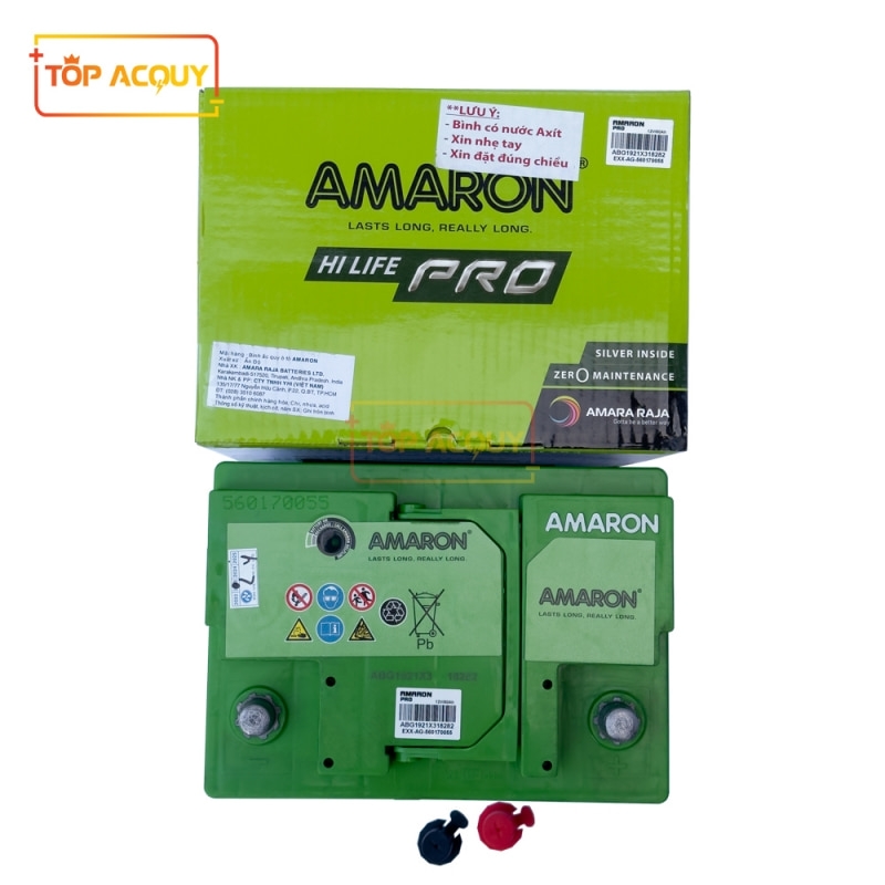 ẮC QUY AMARON 12V - 60AH PRO DIN60(L)
