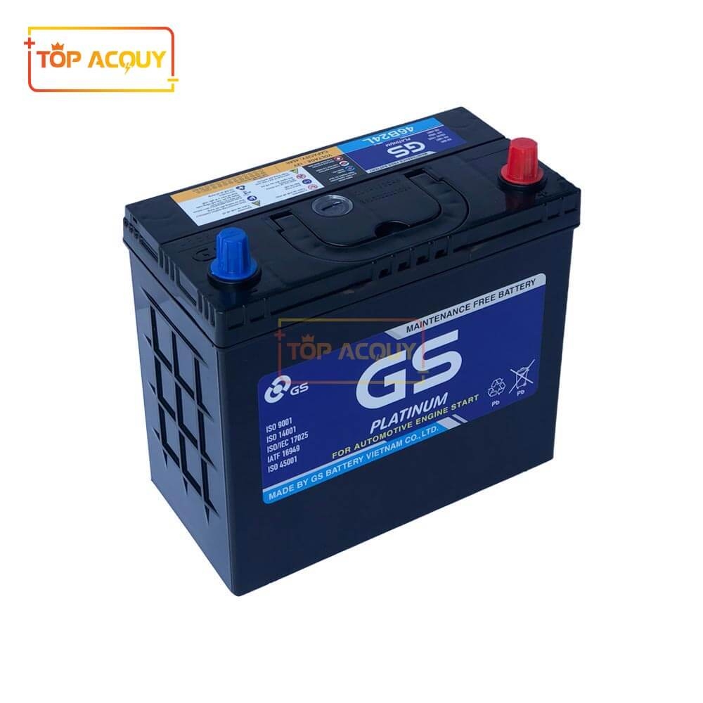 Ắc quy GS 12V - 45AH MF 46B24L - Chính hãng, giá rẻ