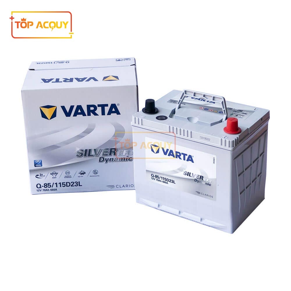 ẮC QUY VARTA Q85 115D23L 12V 70AH (I-STOP/START-STOP)