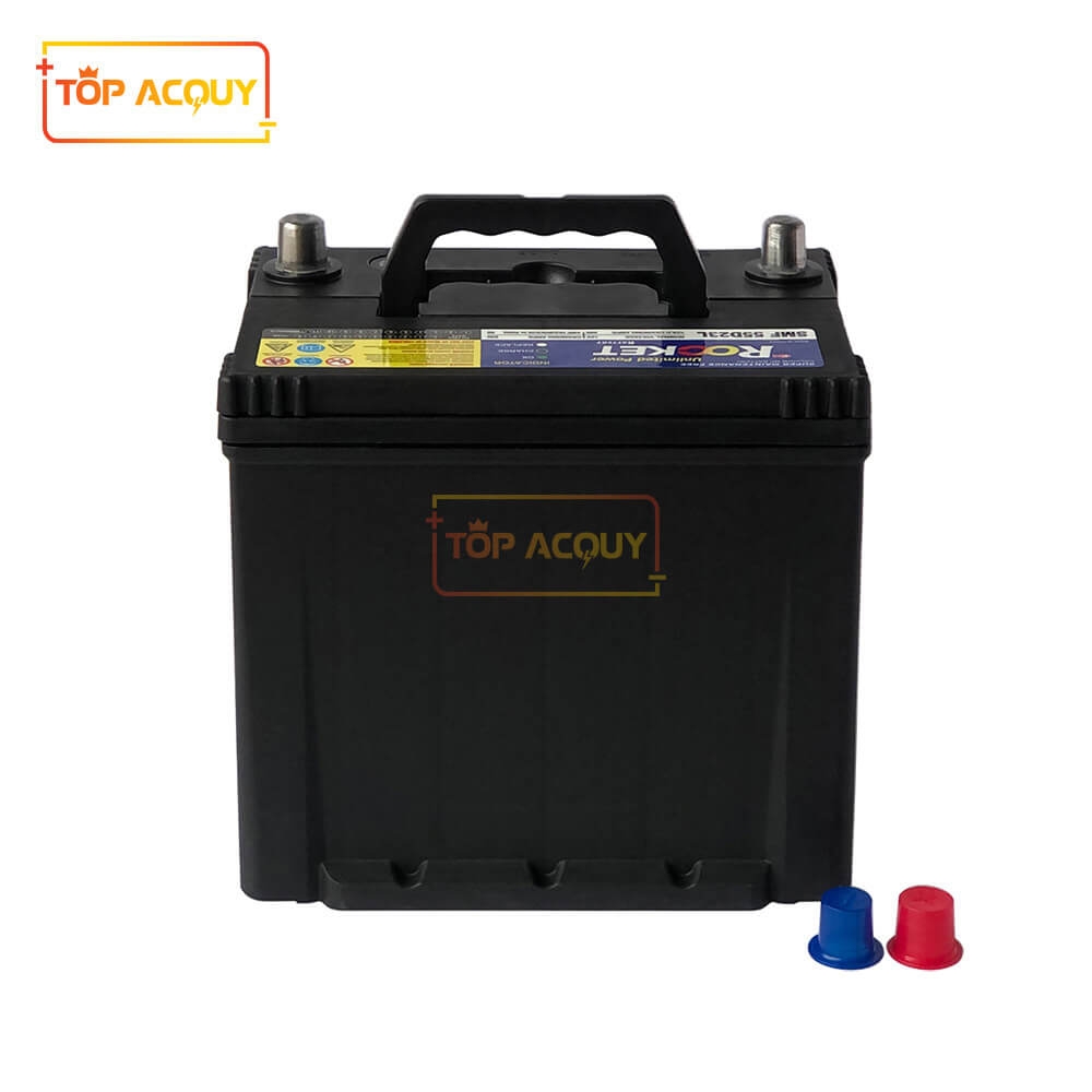 Ắc Quy ROCKET 12V - 60AH SMF 55D23L | Topacquy.vn
