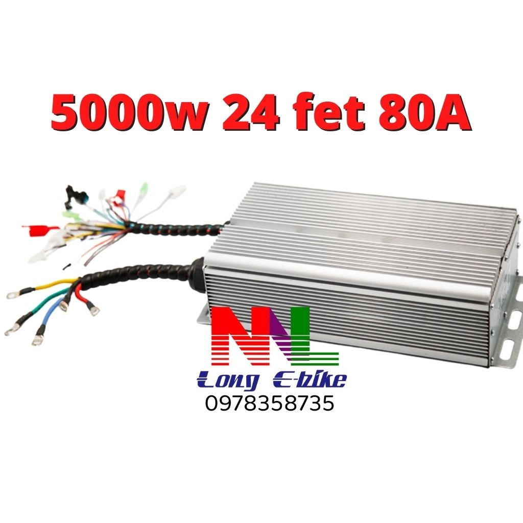 ic xe điện 5000w 48-72v 24 fet xả max 120A , độ xe điện