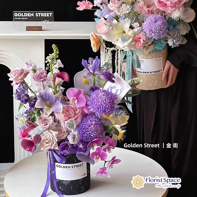 Hộp Trụ Giấy Nhăn MNK - Set 2 Cái