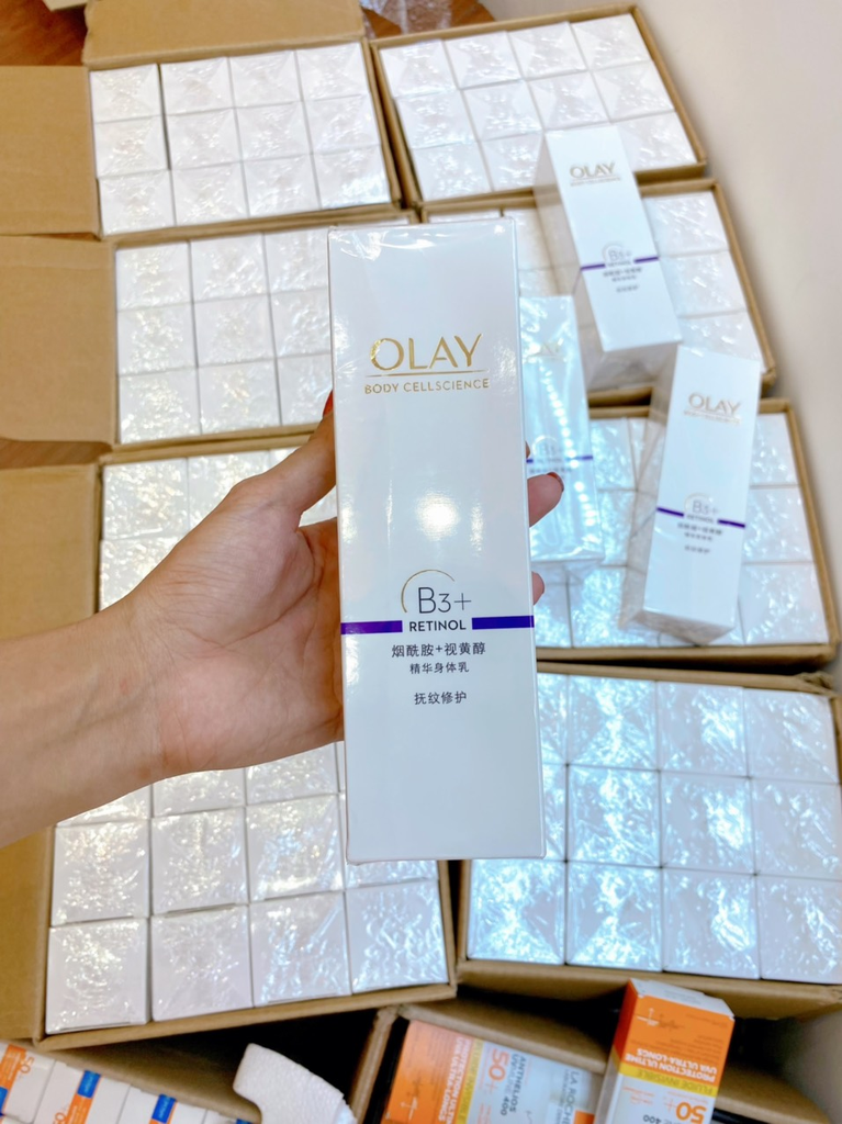 Sữa dưỡng thể Olay B3+ Retinol body lotion 250ml | Smilebeauty