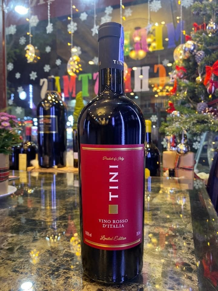 Rượu Vang Ý Tini Vino Rosso D’italia Limited Edition