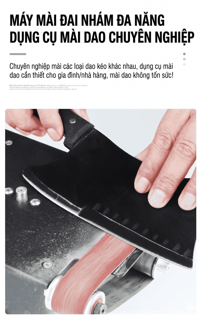 Máy Chà Nhám Điện Mini Tốc Độ Cao Để Bàn Đa Năng Mài Dao Đánh Bóng
