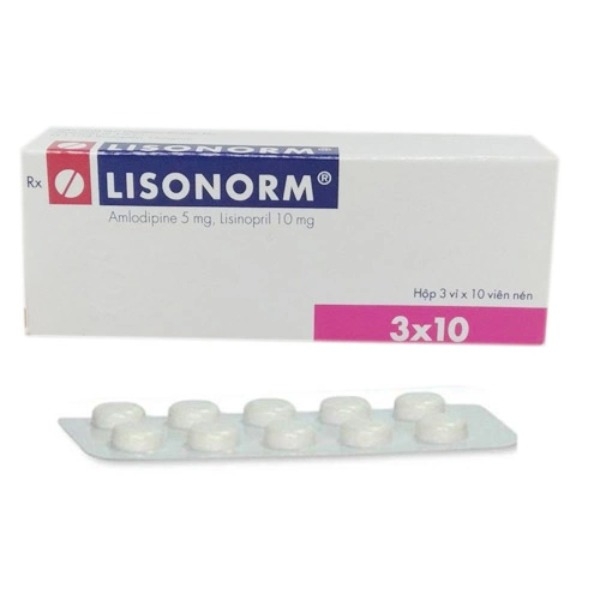 Thuốc Lisonorm, giúp điều trị tăng huyết áp vô căn | Nhà thuốc Minh Khôi