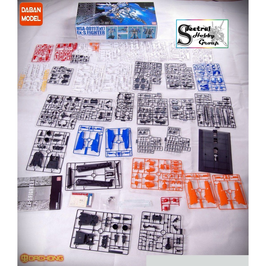 Mô hình lắp ráp MG 1/100 6606 Fighter Ex-s MSA-0011 gundam daban