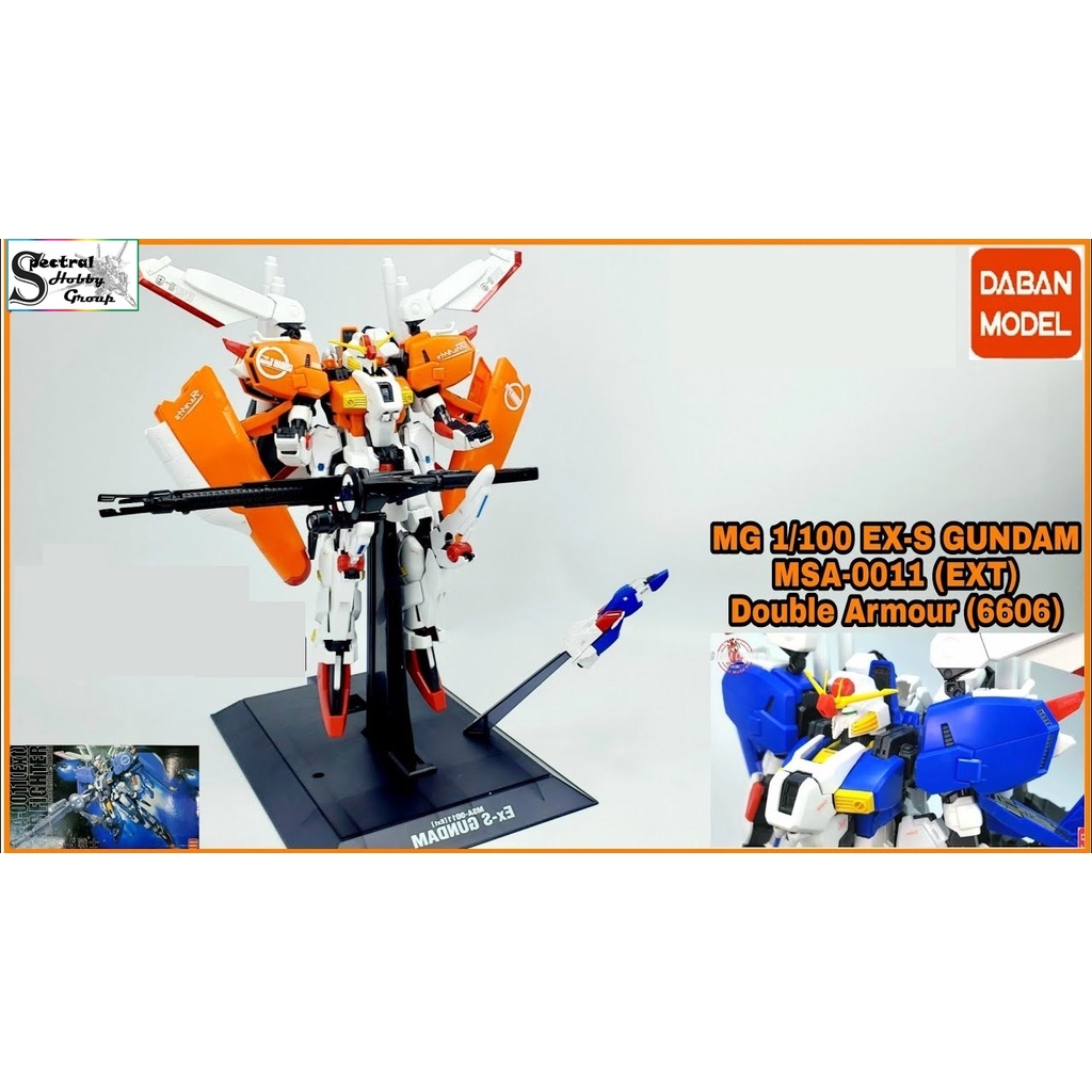 Mô hình lắp ráp MG 1/100 6606 Fighter Ex-s MSA-0011 gundam daban