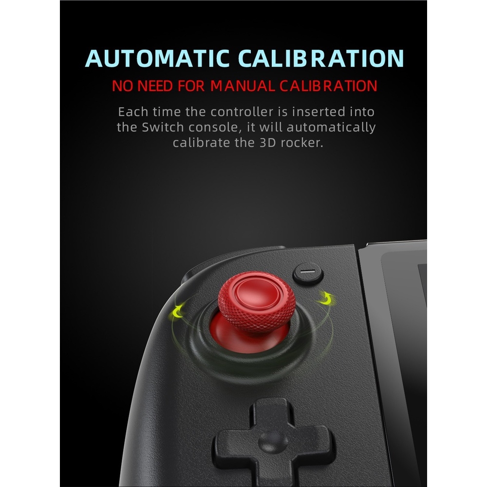 Tay cầm chơi game không dây Lập Trình Chức Năng DOBE TNS19210 cho Nintendo Switch Split Controller