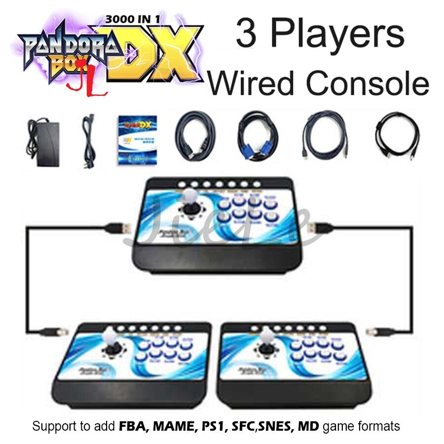 Máy chơi game retro Pandora Box DX Arcade Stick Controller 3000 in 1 ...