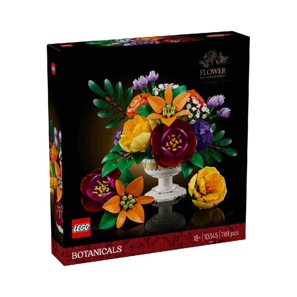 Bộ Mô Hình LEGO BOTANICALS Flower Arrangement Bình Hoa #10345