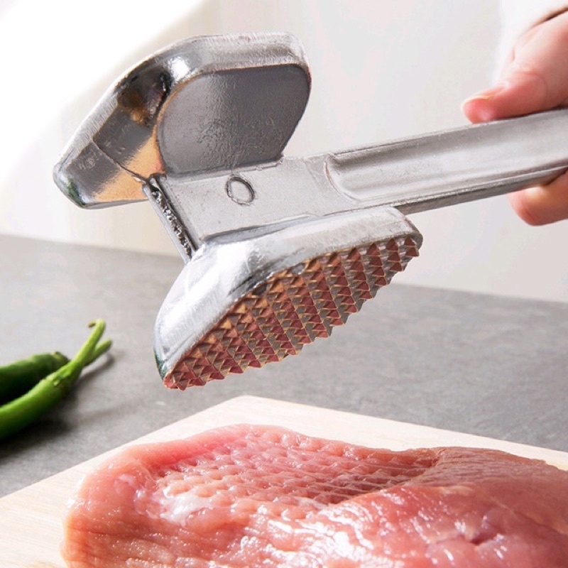 Búa Gang Đập Dầm Thịt 2 Đầu Giã Gừng Đập Tỏi Thông Minh 3 Trong 1 A458
