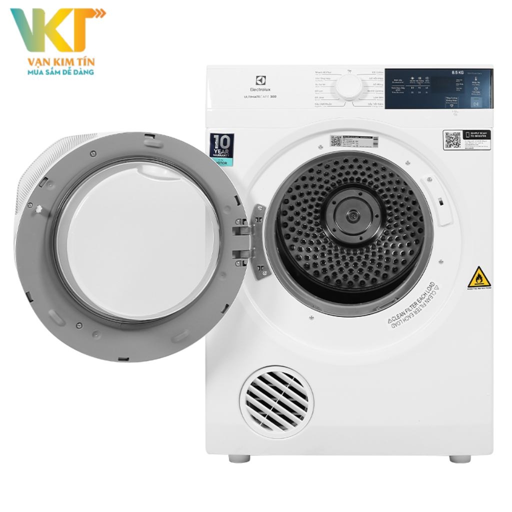 Máy sấy Electrolux EDV854J3WB 8.5 kg, giá tốt, giao nhanh