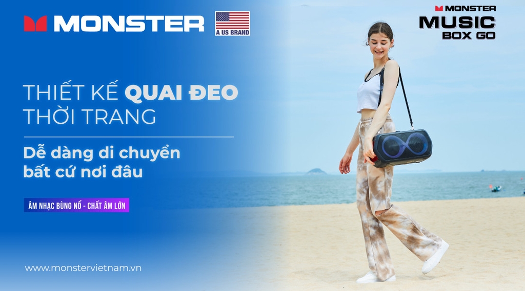 Loa Monster Musicbox Go - Hàng Chính Hãng