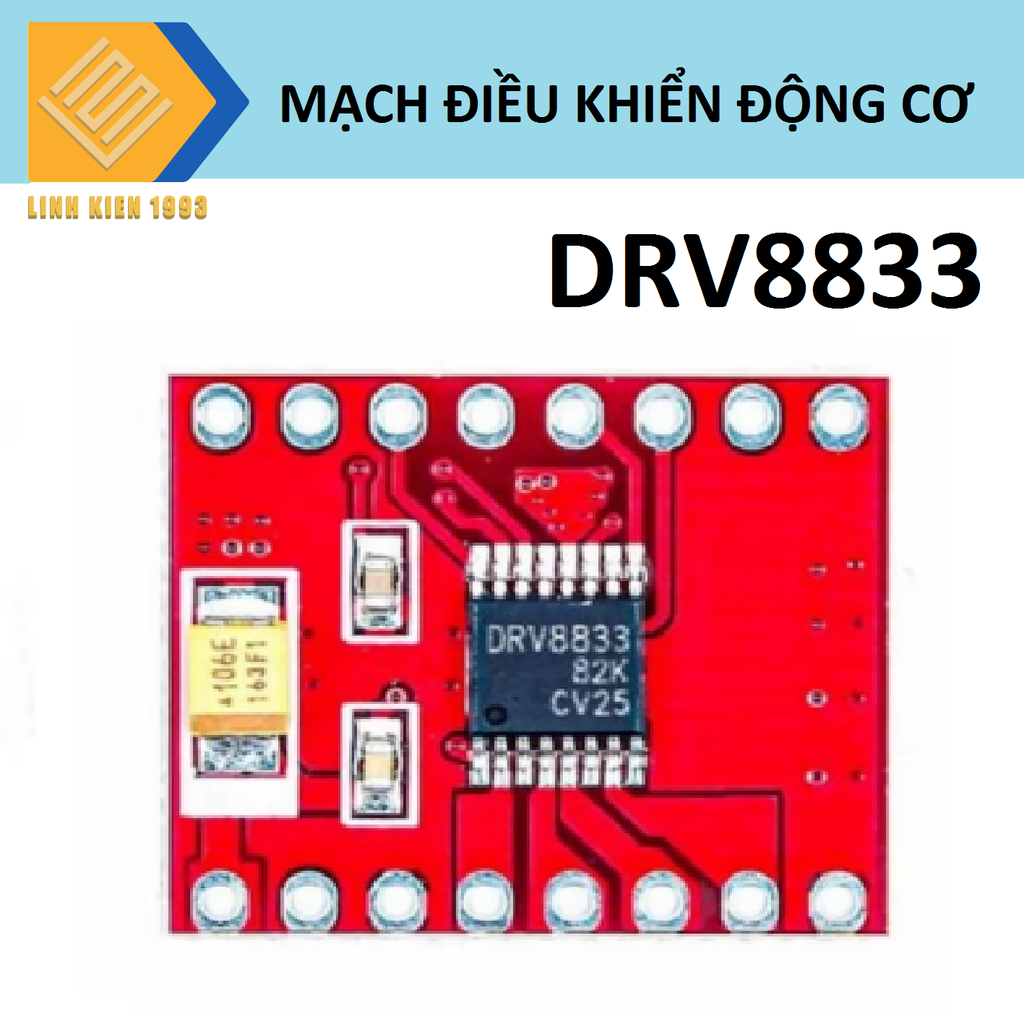 DRV8833 Mạch Điều Khiển Động Cơ Linh Kiện 1993