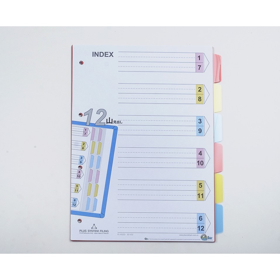 Phân Trang Nhựa Plus 85-V02