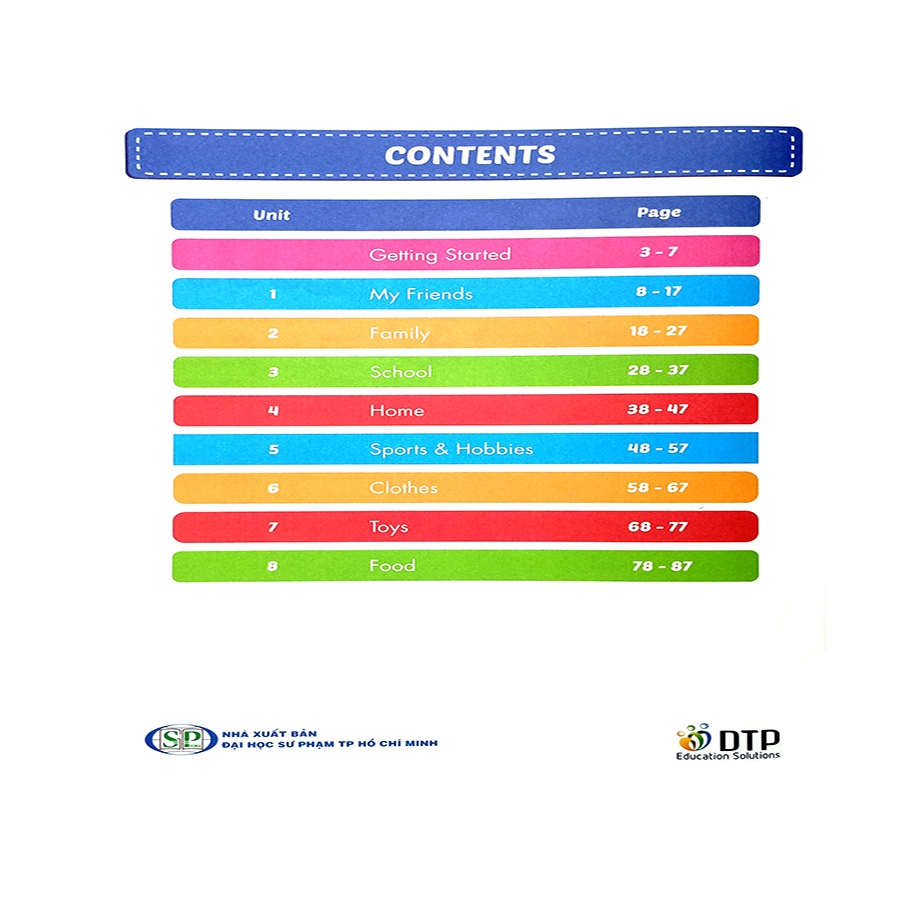 Tiếng Anh Lớp 3 I-Learn Smart Start - WorkBook