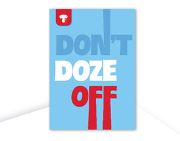 Vở Kẻ Ngang Tube Don't Doze Off TB0124 68 Trang