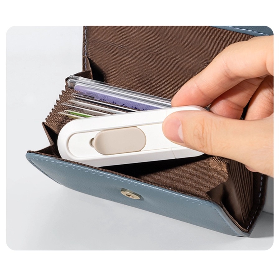 Dao Dọc Giấy Nhỏ Deli NS065-TR Màu Trắng