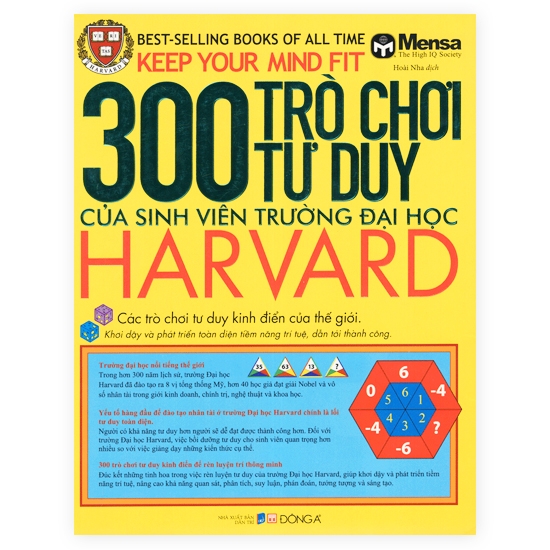 300 Trò Chơi Tư Duy Của Sinh Viên Trường Đại Học Harvard