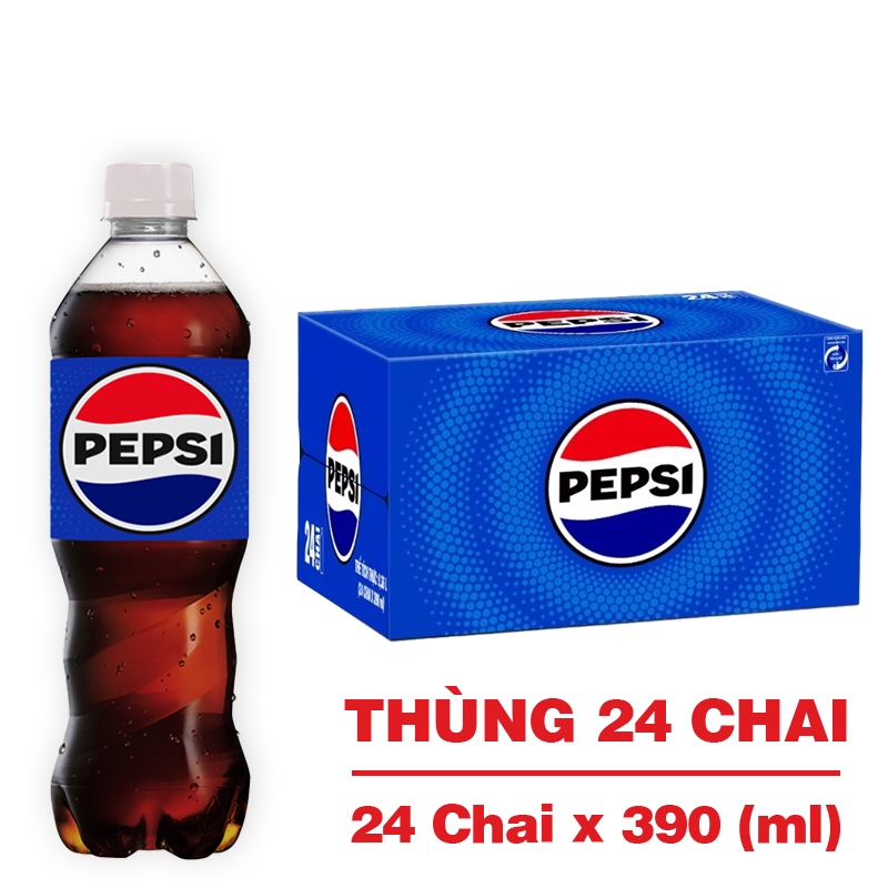 Nước uống có gaz Pepsi Cola 390ml
