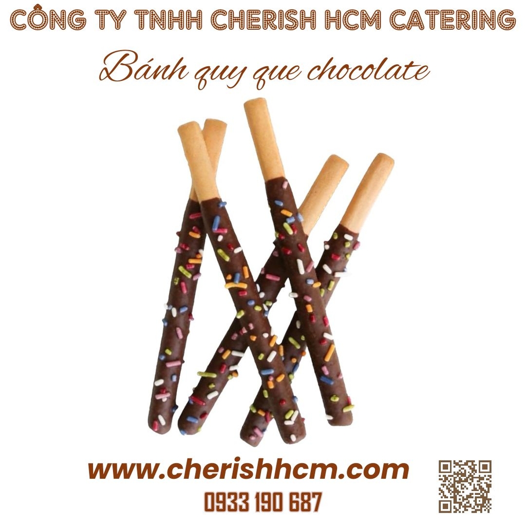 Bánh quy que chocolate- Set 250gr