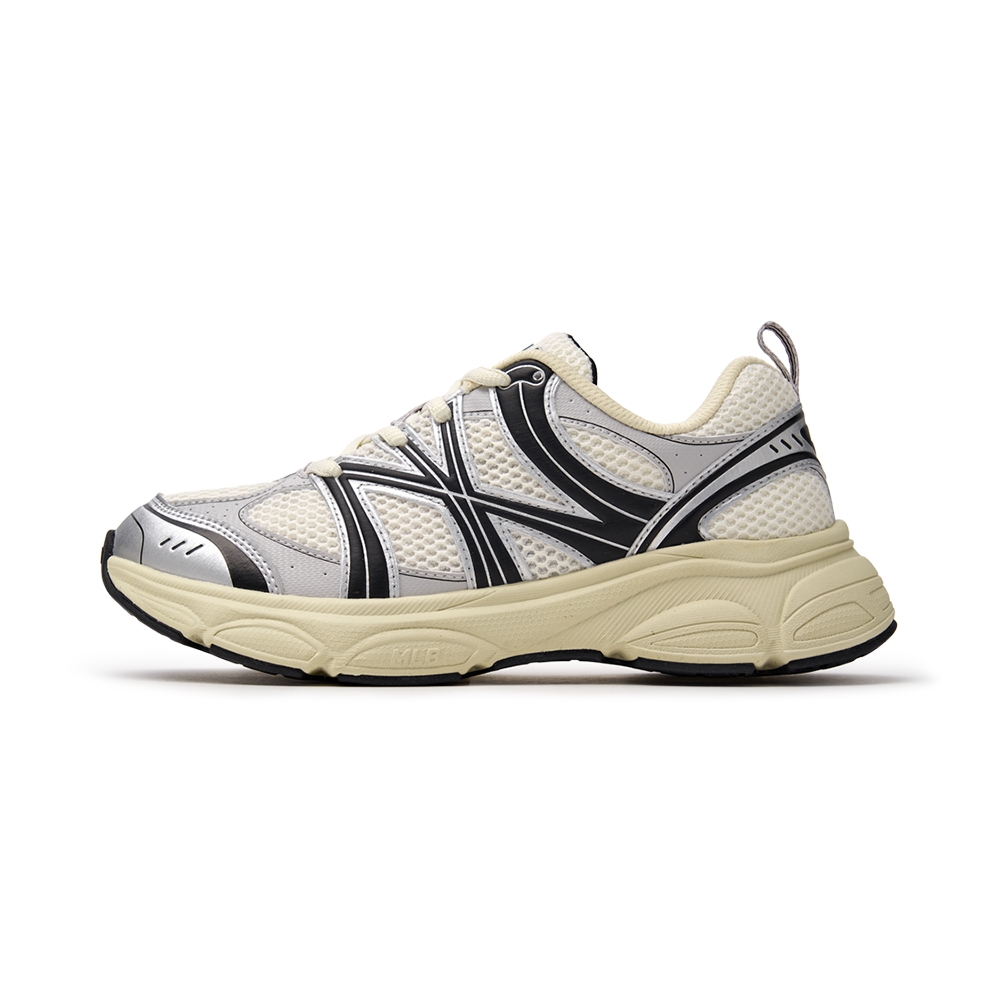 Giày MLB Korea Ace Runner V2 NY Silver 3ARNAC24N 50SIS