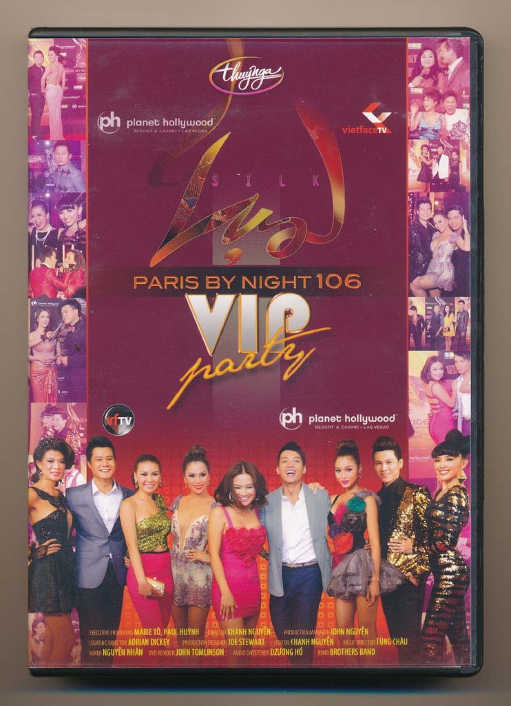 DVD Thúy Nga - VIP Party - PBN 106 - Lụa