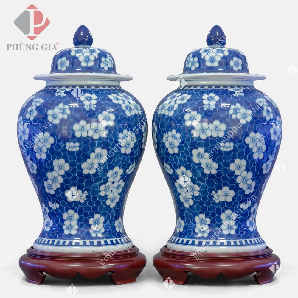 Choé cúng 7L - vẽ tay Gốm sứ Phùng Gia