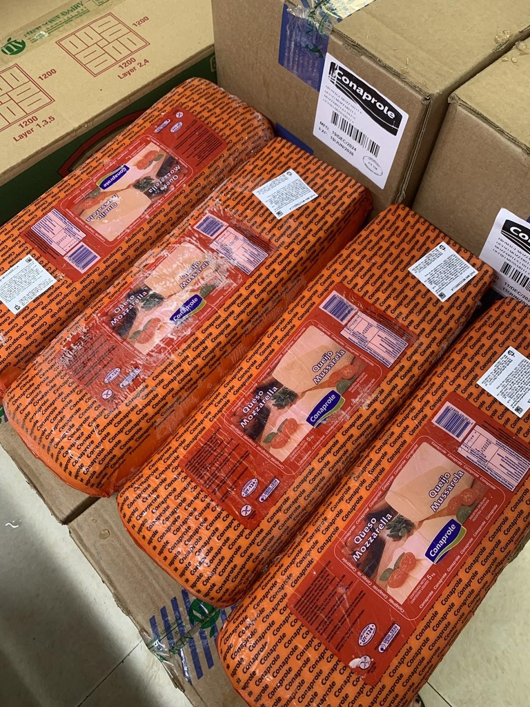 Phô mai Mozzarella Cheese Conaprole 5kg (Uruguay)