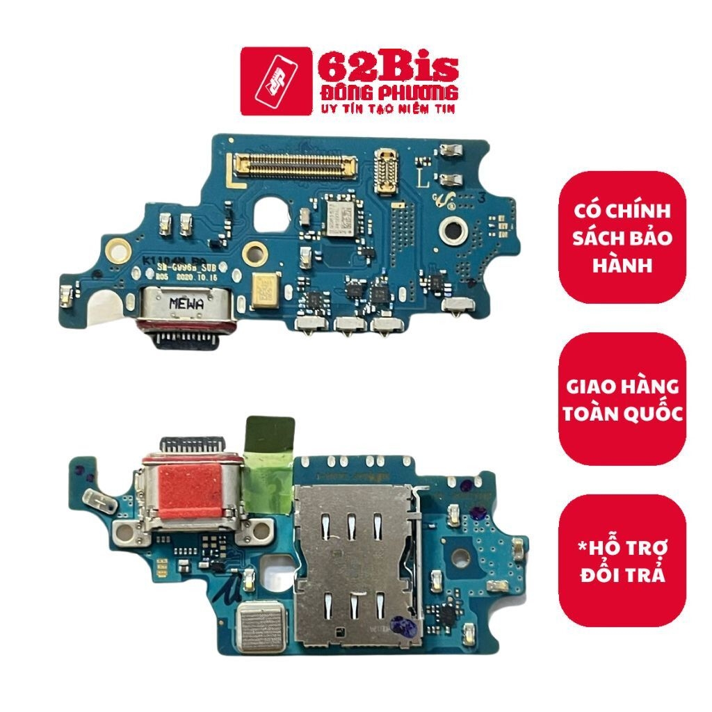 Cụm Chân Sạc Samsung S21 Plus / G996B / G996N (Chính Hãng) | Linh Kiện ...