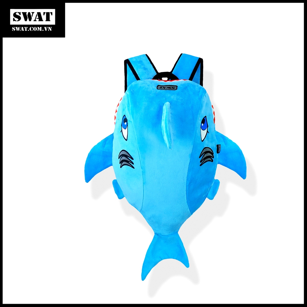 BALO CÁ MẬP NHUNG - XANH NGỌC - SWATVN