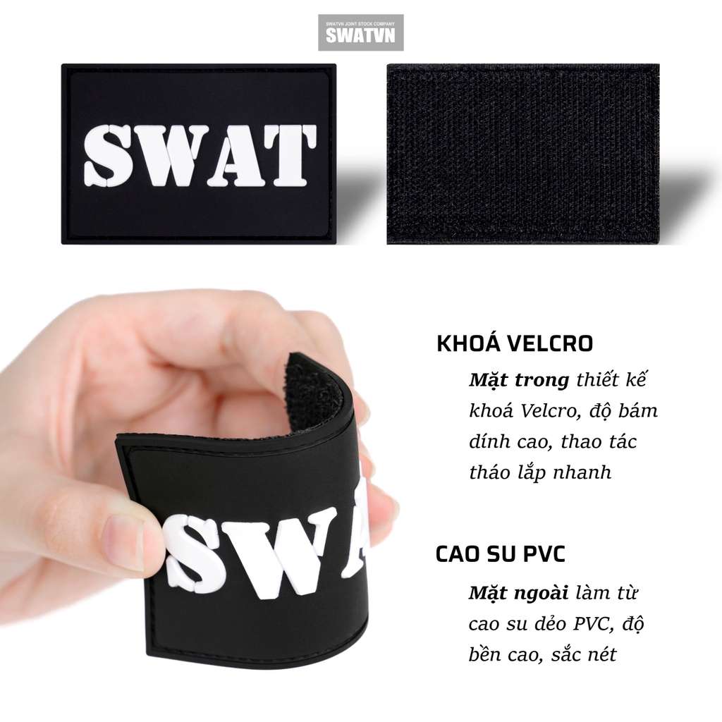 PATCH LOGO - SWAT - SWATVN